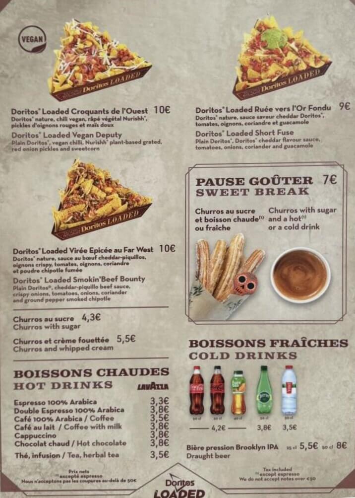 Overland Trail Cafe dévoile une nouvelle carte avec Doritos et une ...